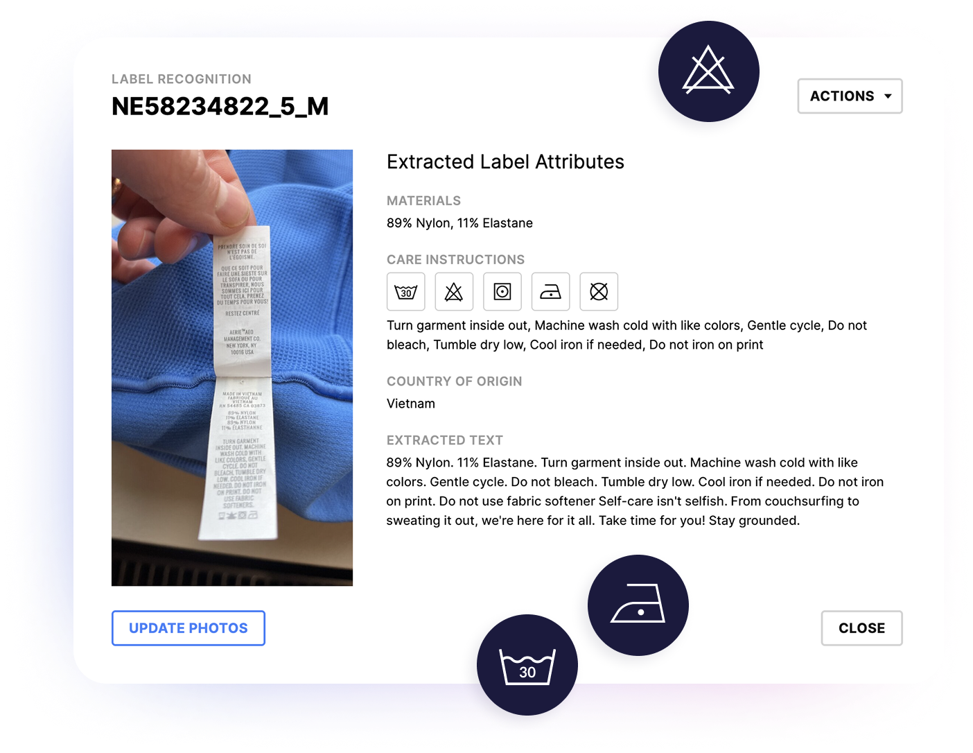 Garment Label Recognition for E-Commerce Retailers | Creative Force