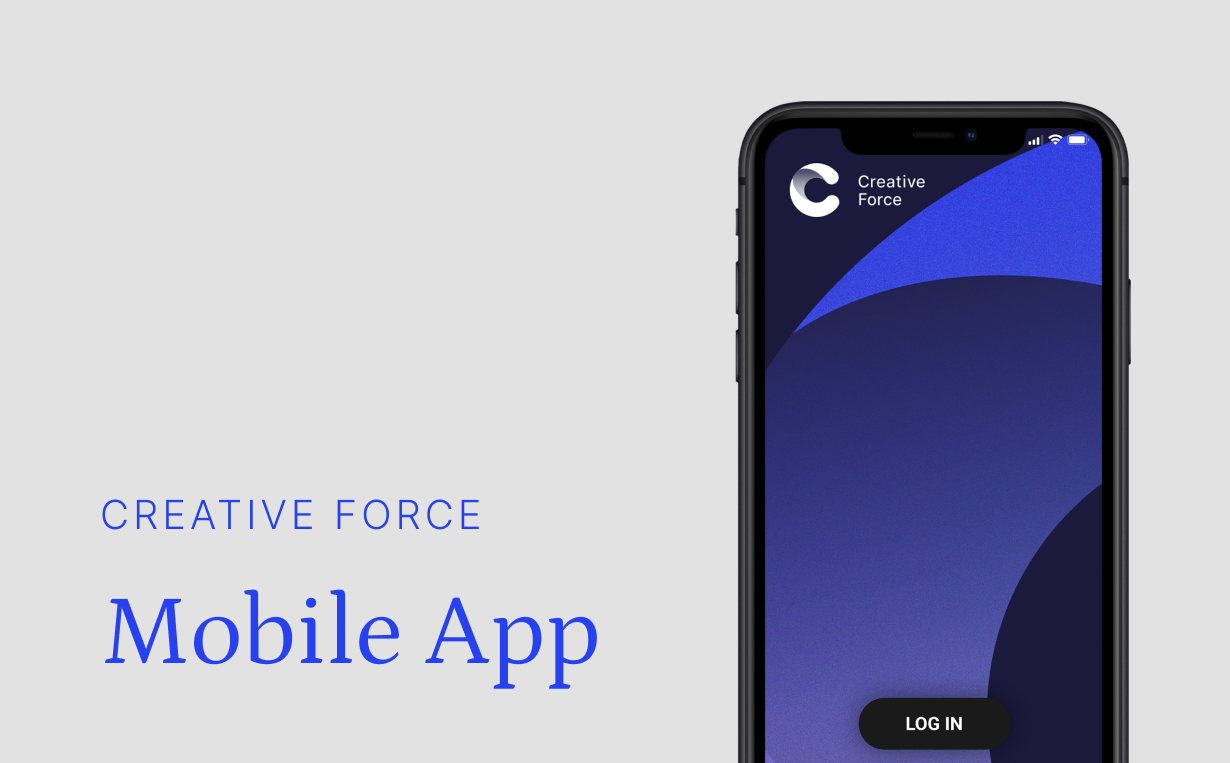 Now Introducing: The Creative Force Mobile Application
