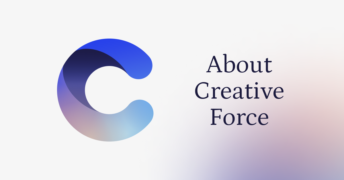 About Creative Force » Read about the company and the people