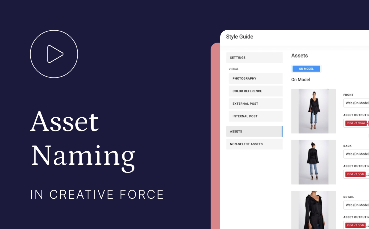 Eliminate Mistakes with Automated Asset Naming in Creative Force