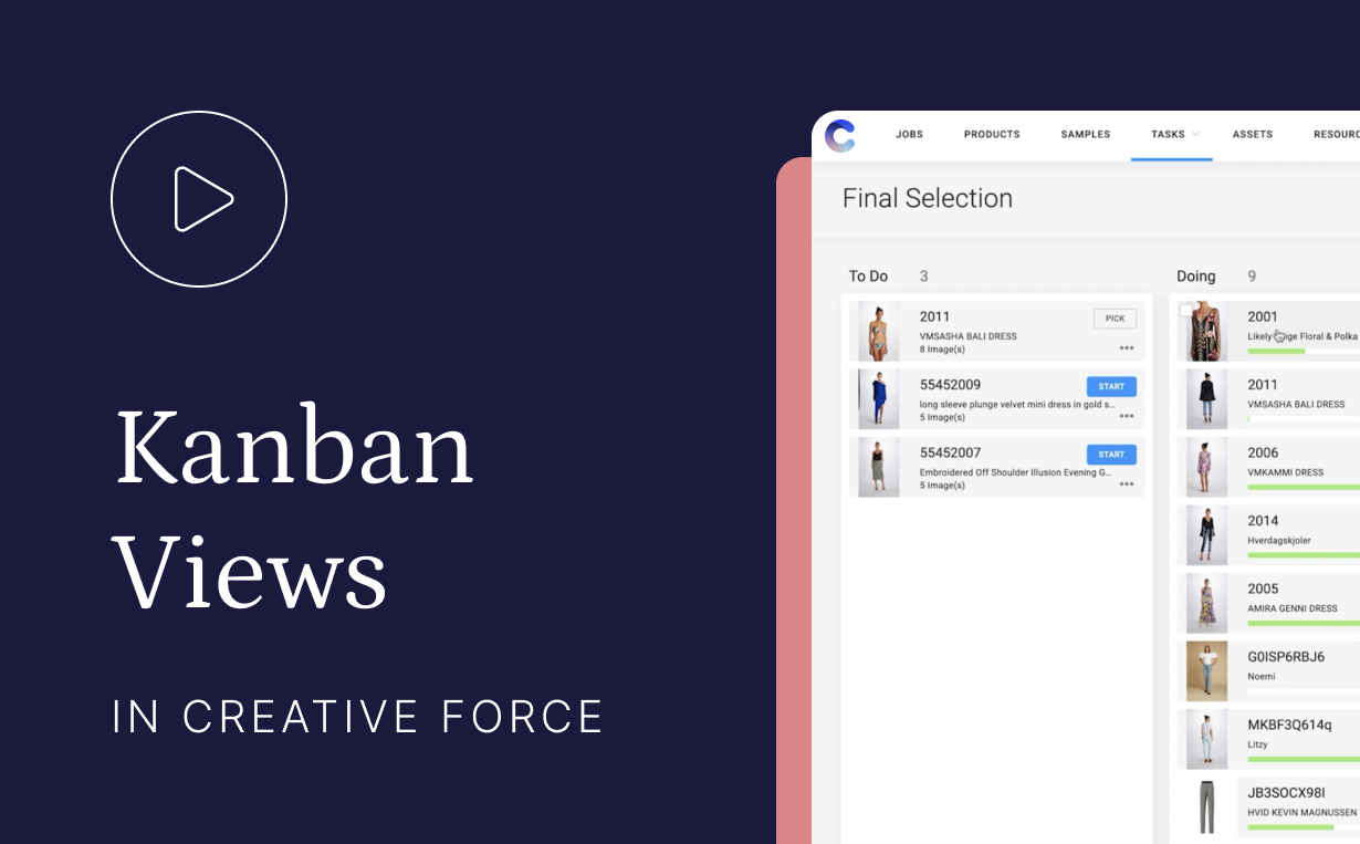 Kanban View Offers an Incredible Visual of Your Production Tasks