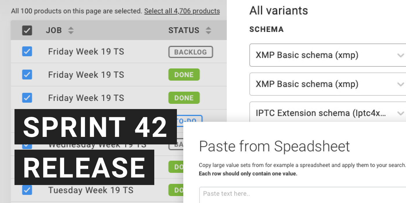 Automated Metadata » Creative Force Sprint 42 Release Notes