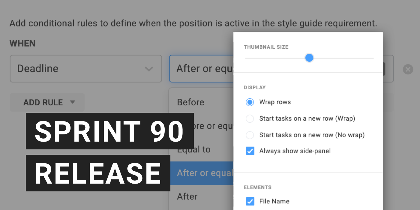 Additional Properties for Conditional Rules » Creative Force Sprint 90